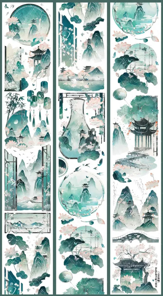 5529-BOBO FISH Studio-7x100cm Shell Luster PET Tape – Charm Chums