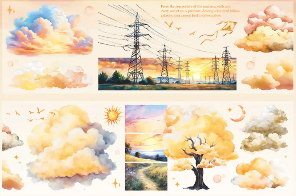 6639-Tomato-jam Girl Studio-6x38cm Glossy PET Tape – Charm Chums