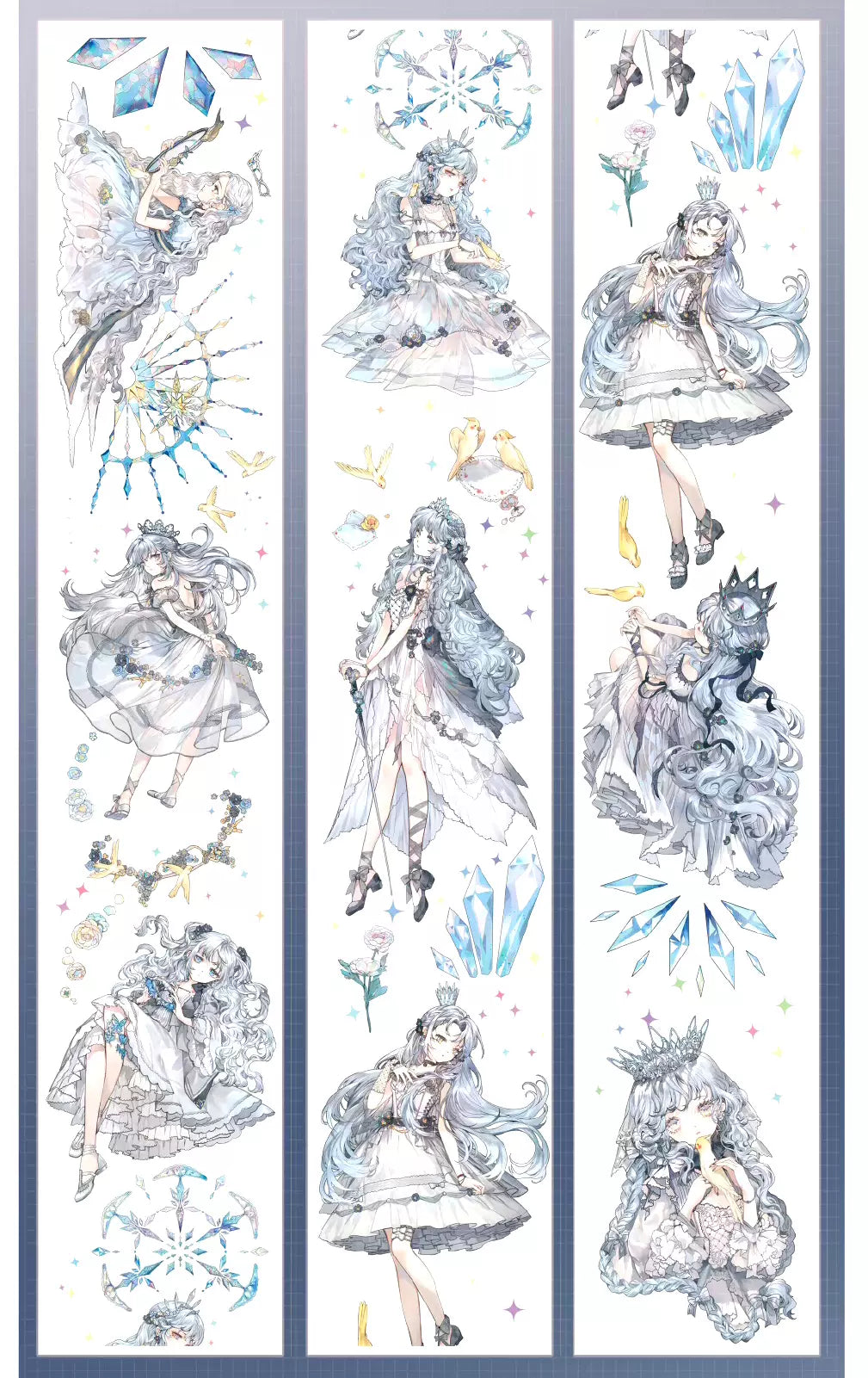 0105 - ELEGANT Girls 6.5x89cm Shell Luster PET Tape – Charm Chums